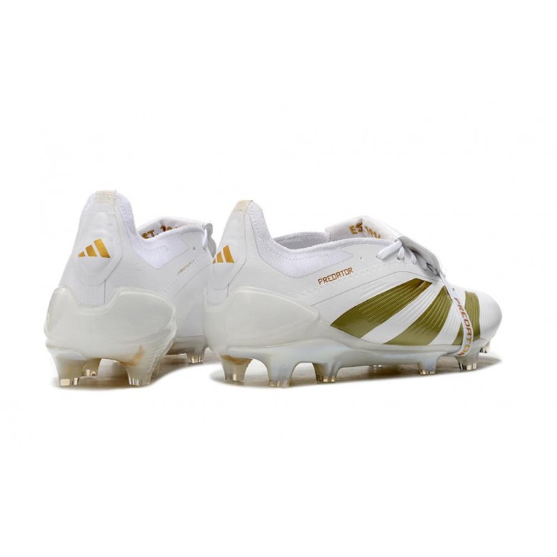 adidas Predator 2024 Elite FT FG Fwr Bianco Oro Met